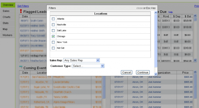 Multi-Locations - EventOffice
