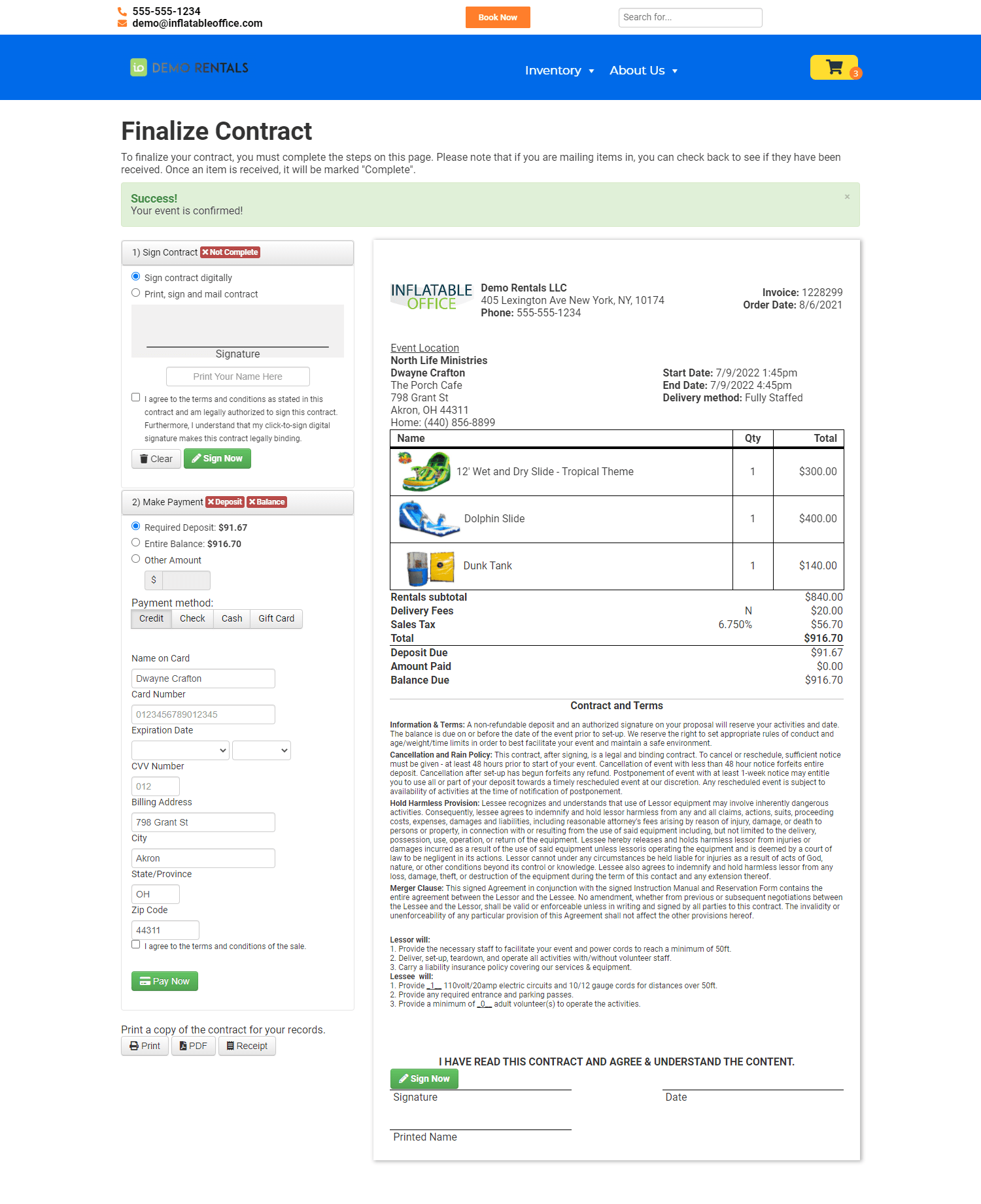 Features - EventOffice